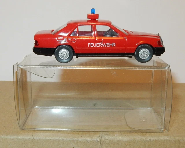 B MICRO WIKING HO 1/87 MERCEDES BENZ 260 E FIRE BRIGADE FIRE FIRE ...
