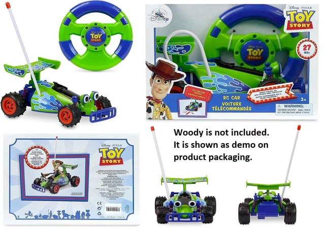 DISNEY STORE OFFICIAL Pixar RC Buggy Car Woody RC Race Buzz Lightyear ...