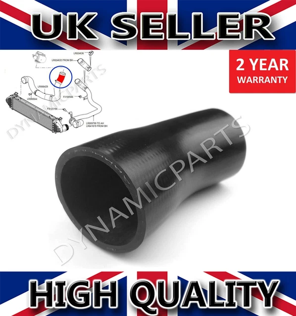 FOR LAND ROVER Freelander 2 2.2 Td4 Intercooler Inlet Manifold Hose ...