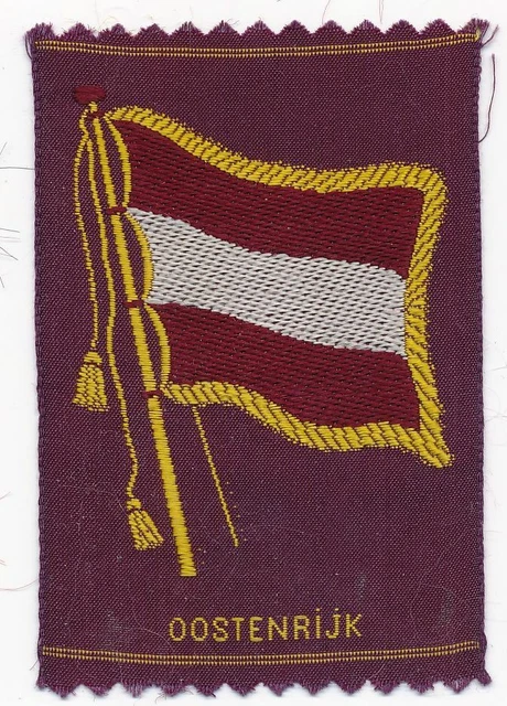 SILK CIGARETTE CARD Turmac (1930) : Flag of Austria EUR 1,76 - PicClick IT