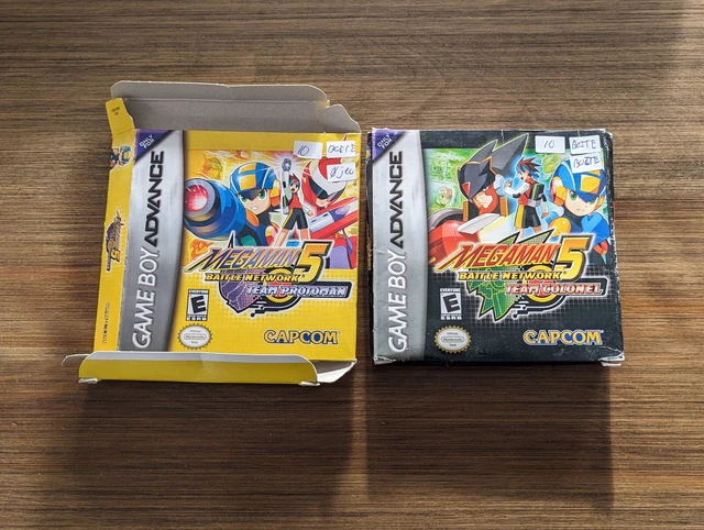 MEGA MAN BATTLE Network 5 Team Protoman & Colonel (Gameboy Advance ...