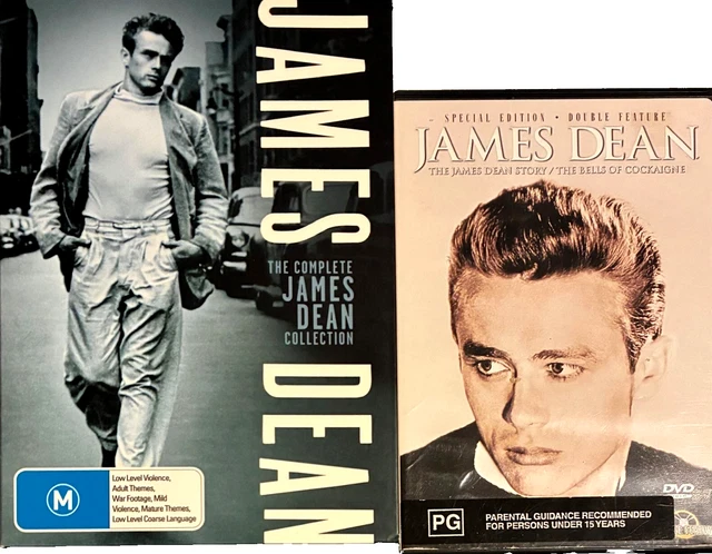 JAMES DEAN THE Complete Collection & 2 Documentaries (DVD, 2005, 8-Disc ...