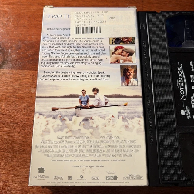 THE NOTEBOOK (VHS, 2005) **Buy 2 Get 1 Free** 📼 £4.45 - PicClick UK
