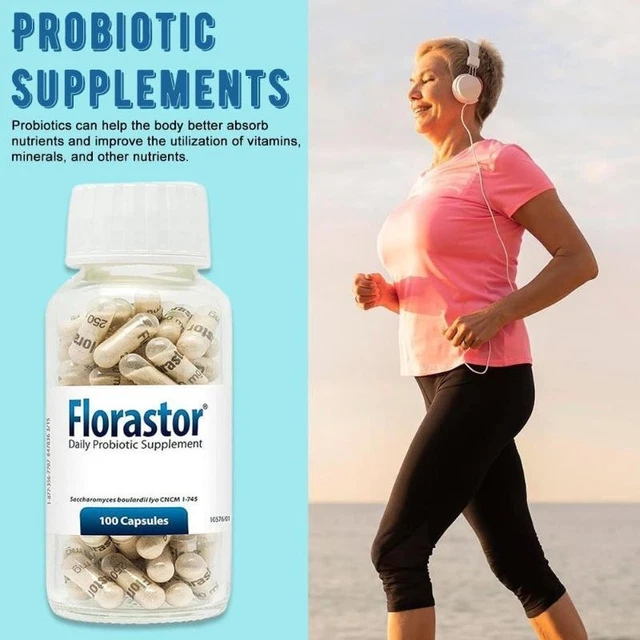 DAILY PROBIOTIC SUPPLEMENT Supports Digestive Health 100 Capsule ...