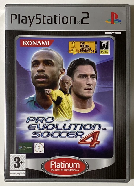 PRO EVOLUTION SOCCER 4 Platinum Edition (Sony PlayStation 2, PS2 ...