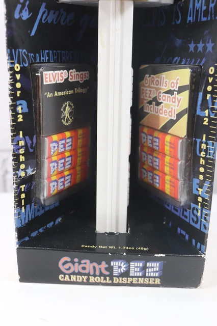 ELVIS GIANT PEZ Candy Roll Dispenser 1970s New in Box! E5 $47.20 ...
