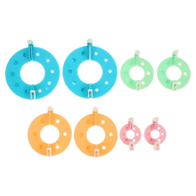 CROCHETING SUPPLIES YARN Pompoms Maker Knitting Tools Plastic Weaving ...
