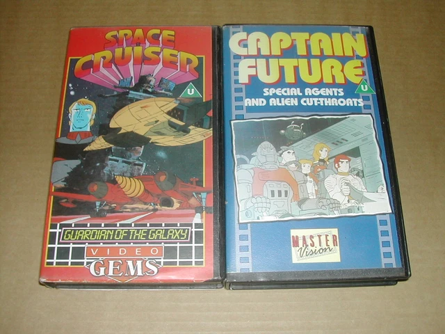 SPACE CRUISER (BATTLESHIP Yamato) + CAPTAIN FUTURE VHS Anime Manga ...