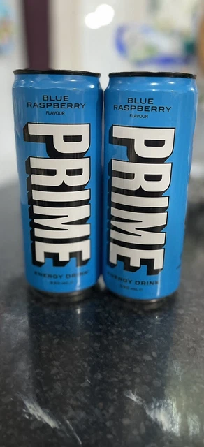 PRIME ENERGY DRINK Can Blue Raspberry 330ml $9.38 - PicClick