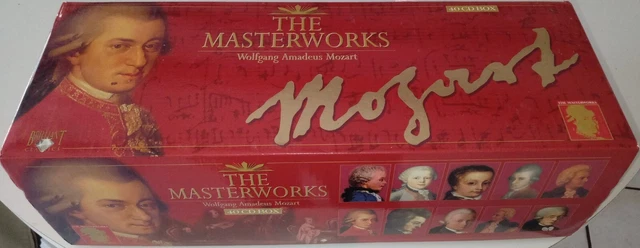 WOLFGANG AMADEUS MOZART The Masterworks 40 Cd Box EUR 69,99 - PicClick FR