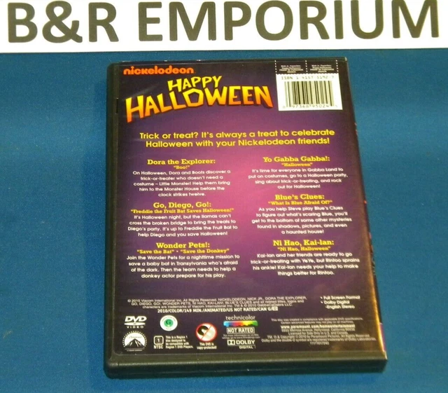 NICK JR./NICKELODEON 2-DVD Lot - Max & Ruby's Halloween + Happy ...