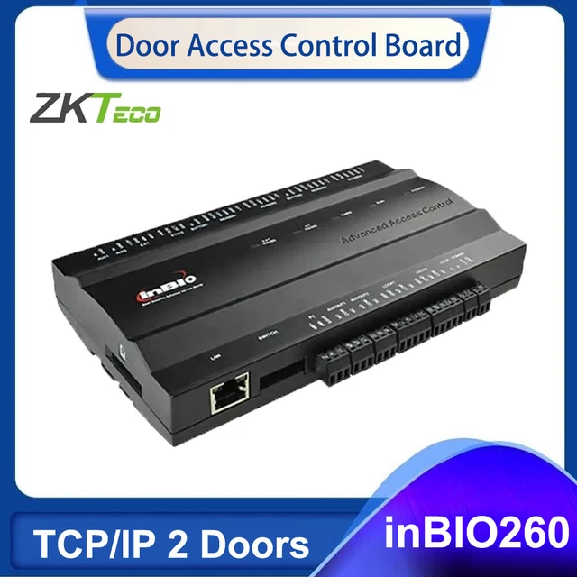 ZKTECO INBIO260 IP Access Control Board Two Doors Network Access ...