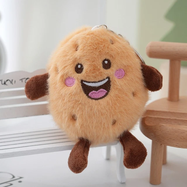 CUTE CARTOON SMILE White Brown Potato Plush Doll Pendant For Kids And ...
