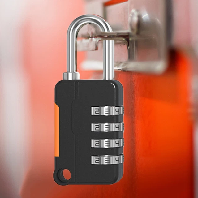 CODE NUMBER LOCK Anti-theft Practical Luggage Dial Digits Combination ...