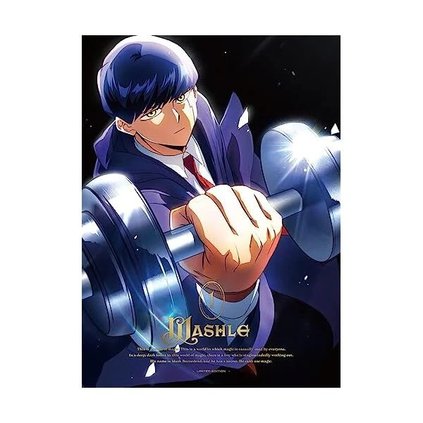 NEW MASHLE VOL.1 First Limited Edition DVD Soundtrack CD Booklet ...