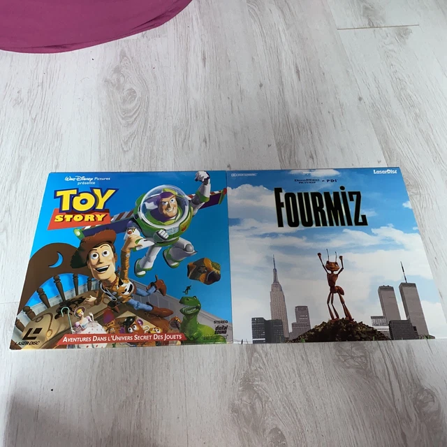 TOY STORY WALT DISNEY LASERDISC LASER DISC PAL FRANÇAIS fourmiz ...