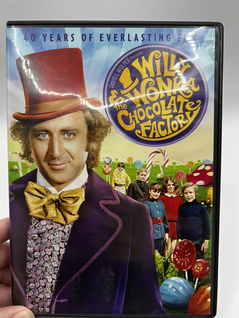 WILLY WONKA & the Chocolate Factory DVD 1971 version Gene Wilder EUR 6 ...