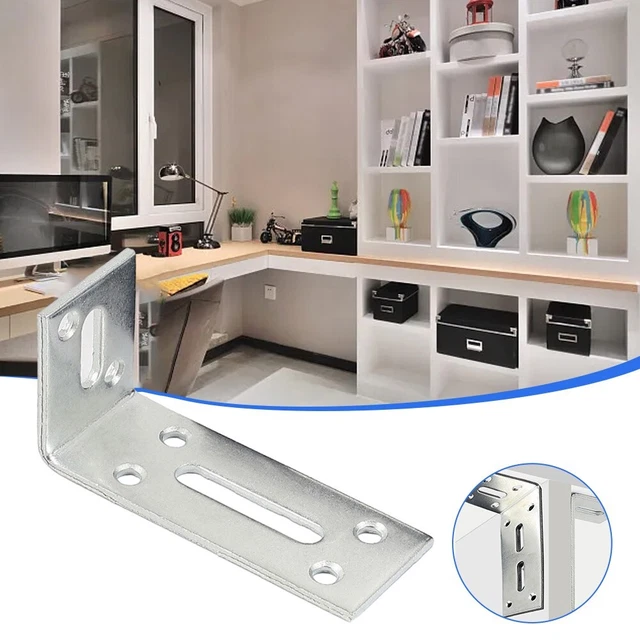 MOBILI VERI STAFFE mensola angolo arrotondato design acciaio laminato a ...