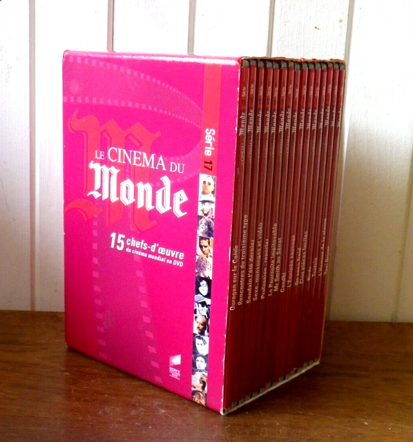 LE CINÉMA DU monde 15 Chefs d'oeuvre du cinéma mondial en DVD EUR 35,00 - PicClick FR