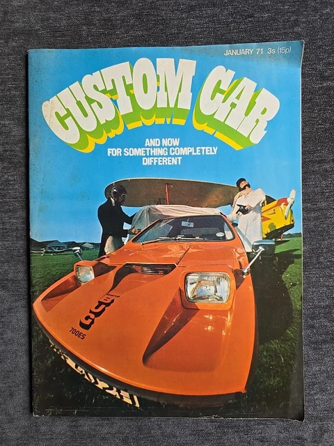 CUSTOM CAR MAGAZINE January 1971 £5.92 - PicClick UK