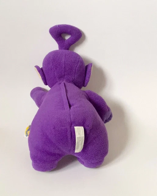 VINTAGE TELETUBBIES TALKING Ragdoll Tinky Winky Purple Plush (16" With ...