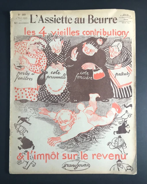 MAGAZINE &L'ASSIETTE AU Beurre" de Mai 1907 EUR 8,00 - PicClick FR