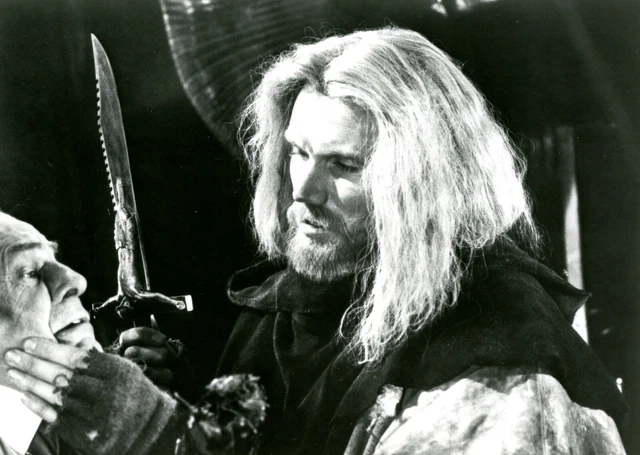 DOLPH LUNDGREN &JOHNNY Mnemonic" Robert Longo Vintage Photo Cp EUR 20 ...