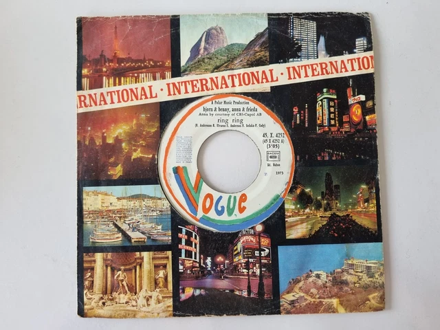 BJÖRN & BENNY, Anna & Frieda/ ABBA - Ring Ring/ Rock'n ' roll band 7'' Vinyl EUR 20,70 - PicClick FR