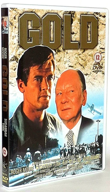 GOLD (1974) R0 DVD Roger Moore, Susannah York, John Gielgud - Peter R. Hunt EUR 9,31 - PicClick IT