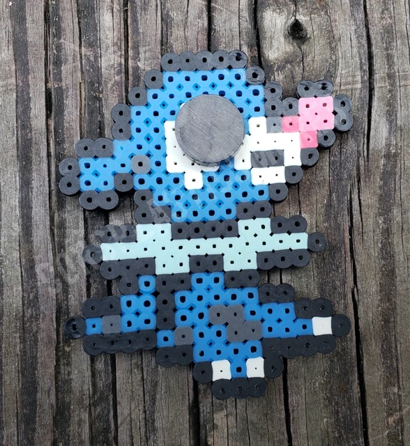 POPPLIO POKÉMON PIXEL Art Perler Art Magnet EUR 7,69 - PicClick FR