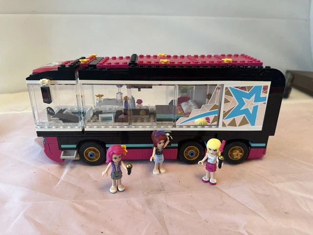 LEGO FRIENDS POP Star Tour Bus 41106 Complete Set with extras (B/R6) £ ...