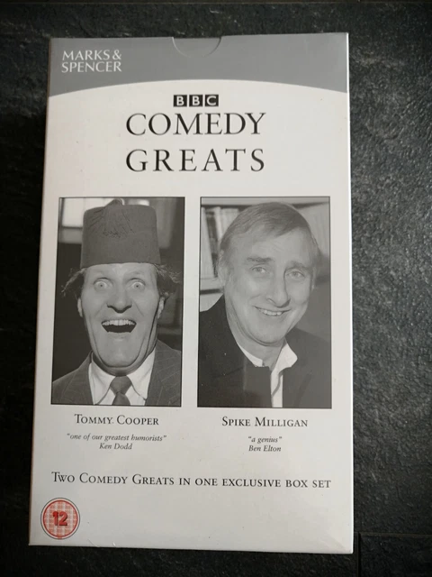 BBC COMEDY GREATS Tommy Cooper & Spike Milligan VHS box set new ...