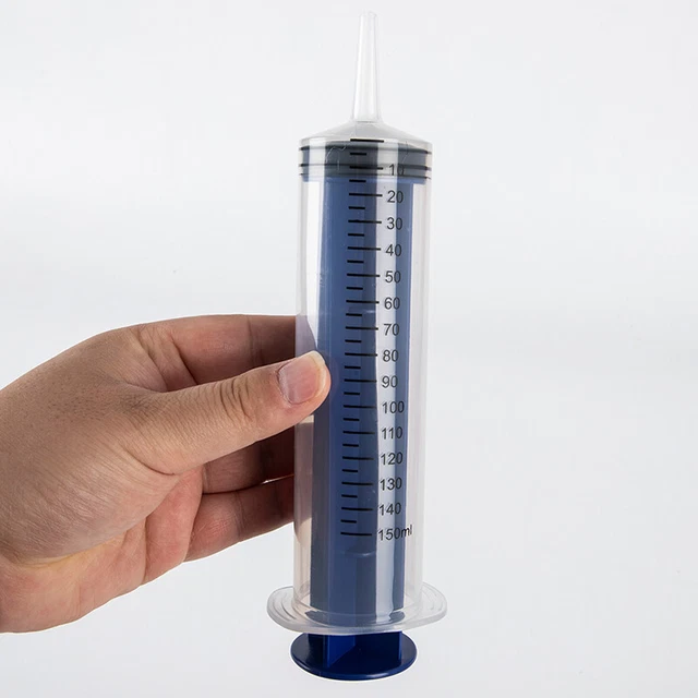 REUSABLE PLASTIC SYRINGE Bubble Syringe Oil Syringe Fluid Brake Fluid ...