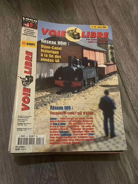 MAGAZINE MODÉLISME FERROVIAIRE, Voie Libre, N°16 EUR 8,90 - PicClick FR