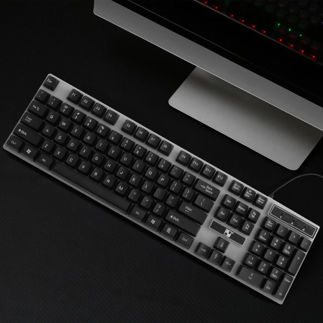 OFFICE KEYBOARD PC Keyboard Mechanical Backlight Keyboard Kit £24.89 ...
