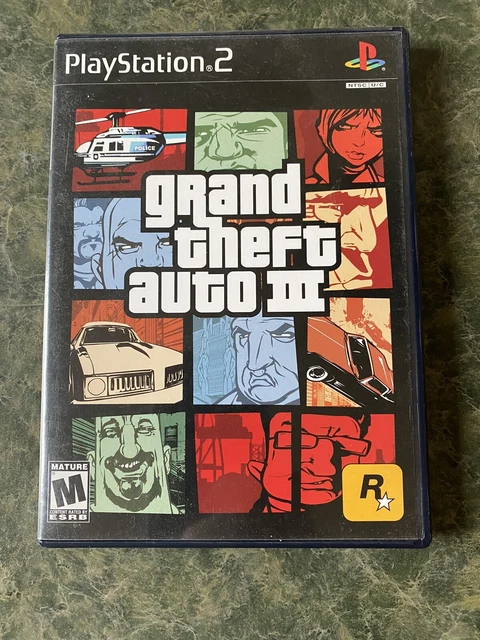 GRAND THEFT AUTO III GTA 3 (PS2) Sony PlayStation 2 - avec carte ...