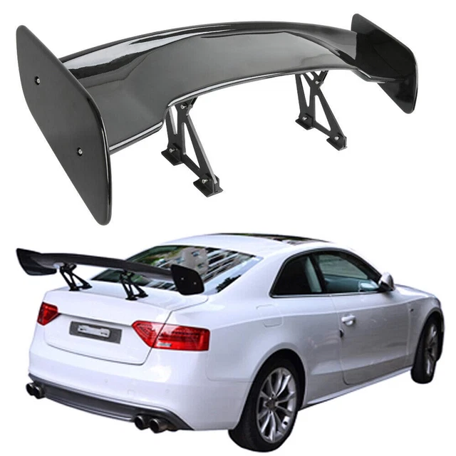 MATTE BLACK GT Style Rear Spoiler Wing Tail Lip For Audi A4 A5 S4 S5 ...