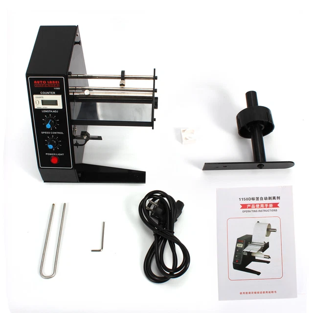 LED DISPLAY ROLLEN Label Dispenser 220V Automatische Etikettiermaschine ...