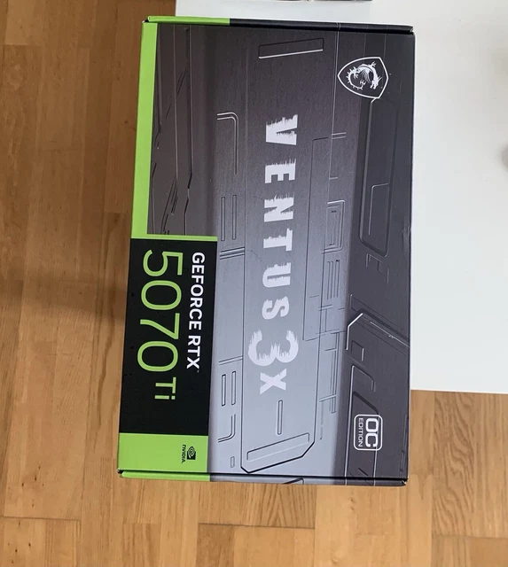MSI GEFORCE RTX 5070 Ti VENTUS 3X OC 16GB Graphics Card In Hand Ready ...