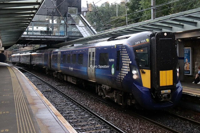 B150 35MM SLIDE Scotrail Class 385 385105 @ Haymarket £3.54 - PicClick UK