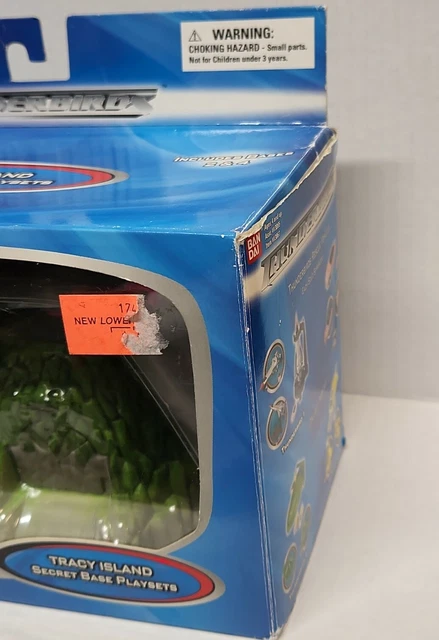 BANDAI THUNDERBIRDS TRACY Island Secret Base Playset Universal Studios ...