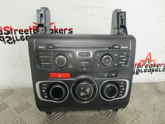 CITROEN DS4 RADIO / Heater Control Panel With Air Conditioning ...