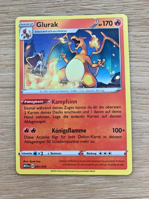 POKEMON GLURAK (M24DE) 001/015 McDonald's , TCG, 2024, Deutsch EUR 150 ...