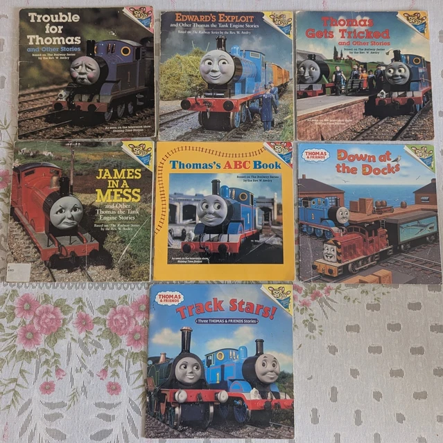 RARE X 7 Thomas and friends Pictureback Books Bundle Vintage Edwards ...