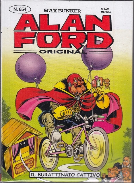 FC- ALAN FORD N.654 Originale - Max Bunker - 1000 Volte Publishing ...
