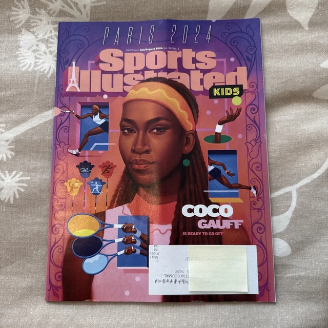 SPORTS ILLUSTRATED FOR Kids July/August 2024 Coco Gauff Olympics Katie ...