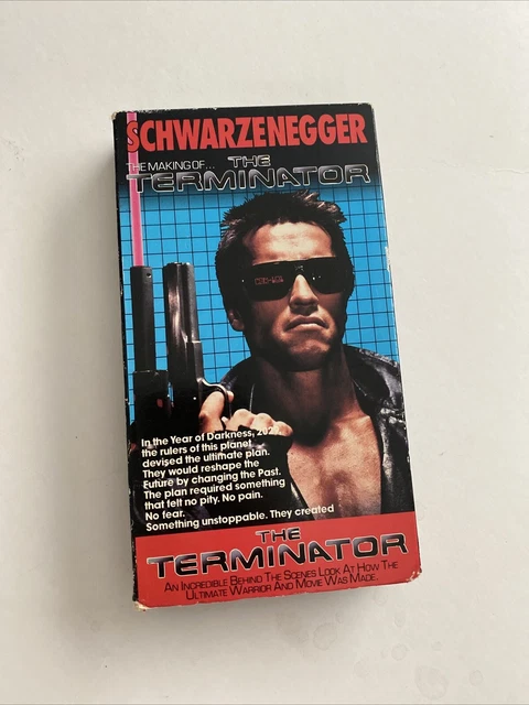 MAKING OF THE Terminator Vhs United American Arnold Schwarzenegger £17. ...