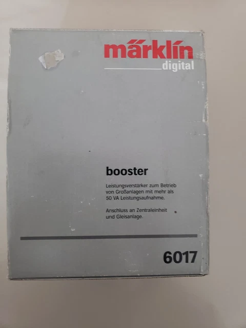 MARKLIN DIGITAL BOOSTER 6017 12 A. Boite Origine , occasion EUR 35,00 ...
