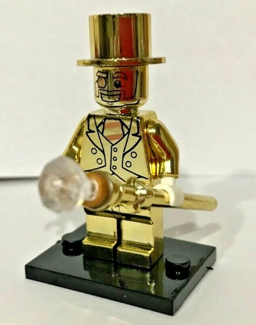 MINI FIGURINE STYLE Lego Mr Monopoly En Couleur Or EUR 6,00 - PicClick FR