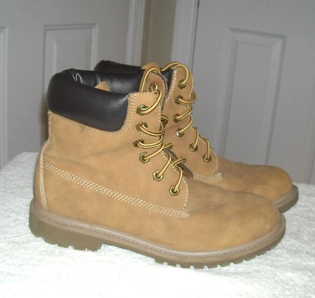 UNION BAY, WORK Boots SZ 9 M Tan UB18MAC30, Very Good Condition £25.19 ...